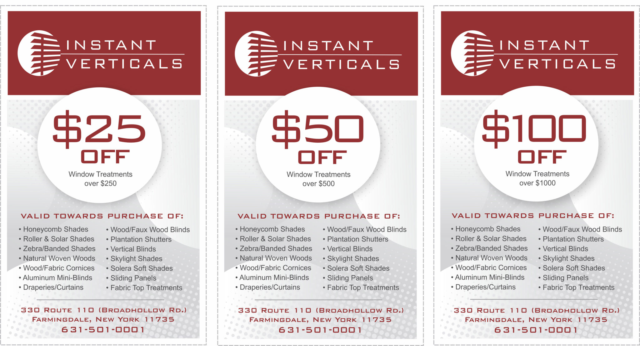 Instant Verticals | COUPONS &PROMOTIONS